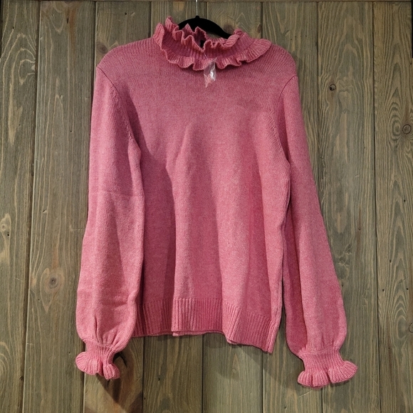Source Unknown | Sweaters | New Ruffle Sweater | Poshmark